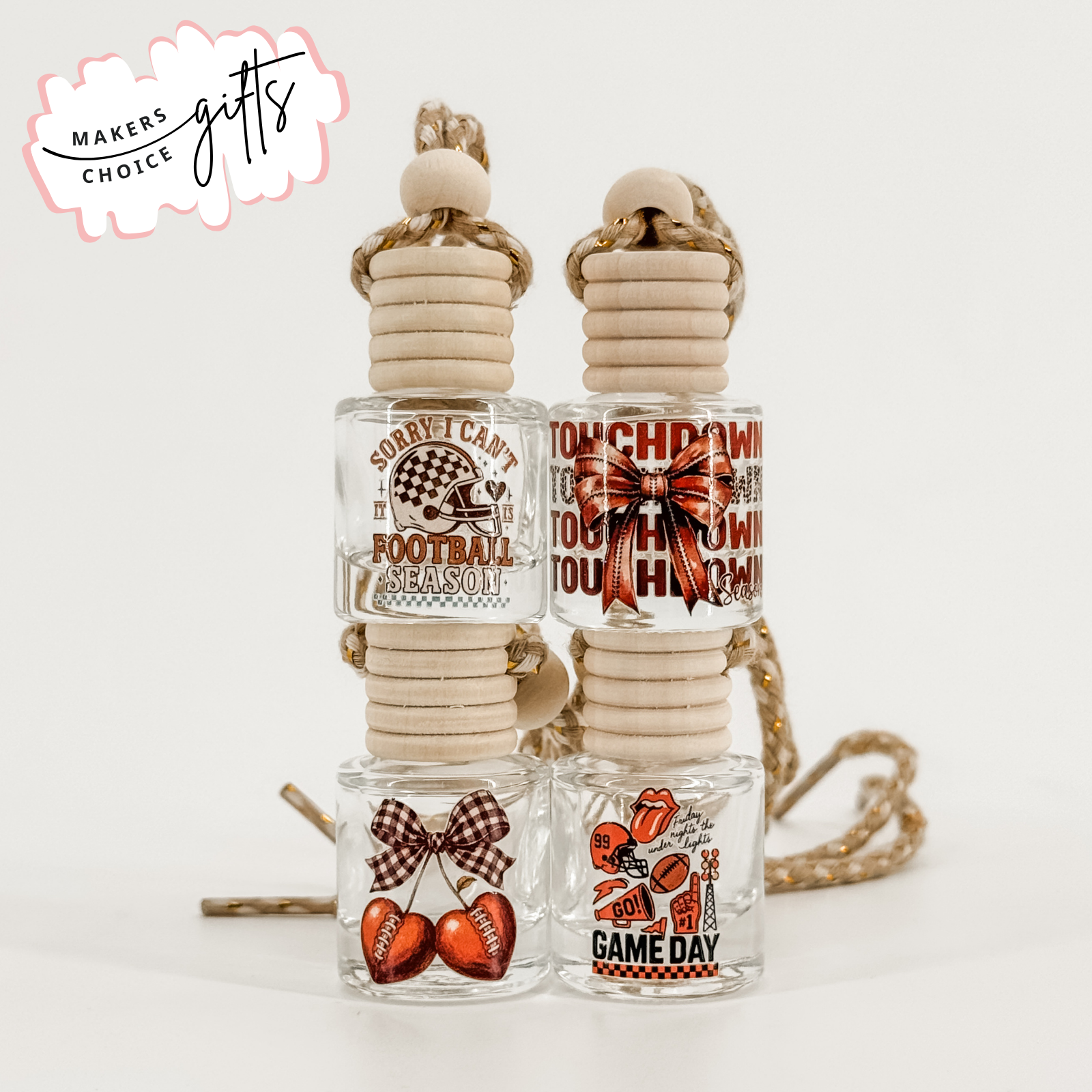 Holiday Scented Car Diffusers - Football Fun – The Candle Warehouse